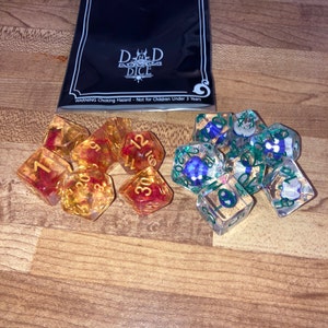 Aether Flow Translucent Dice Set for Dungeons & Dragons - Etsy