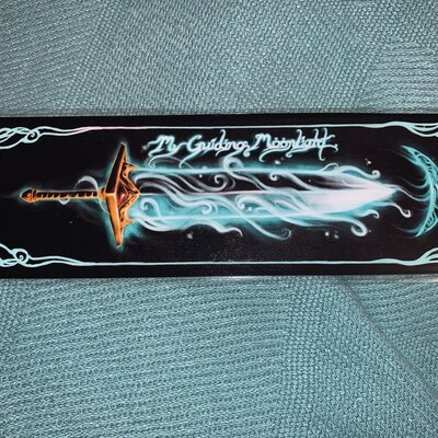 Dragonslayer Sword Bookmark Guts Sword, Dark Fantasy Manga Bookmark ...