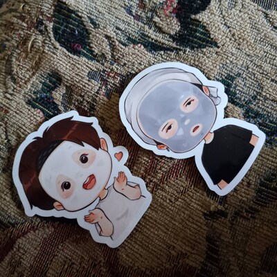 Jimin and Yoongi Rookie Actor of the Year Gold Frame BTS Vinyl ...