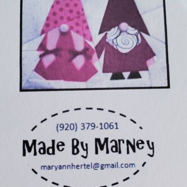 GNOME LOVE Paper Pieced Block Pattern in PDF - Etsy