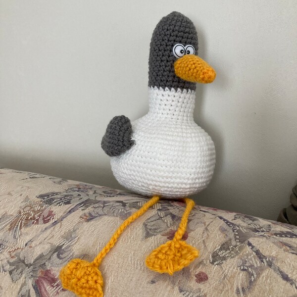 Sneaky Seagull Crochet Pattern - Etsy