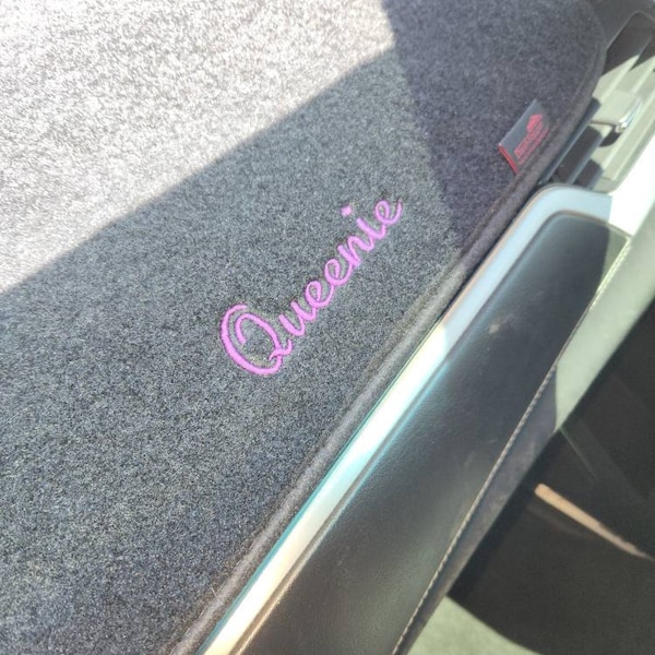 Dash Cover Embroidery Add-on for Custom Dashboard Cover Orders ...