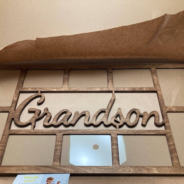 Custom Text Picture Frame - Picture Frame Collage - Collage Picture ...