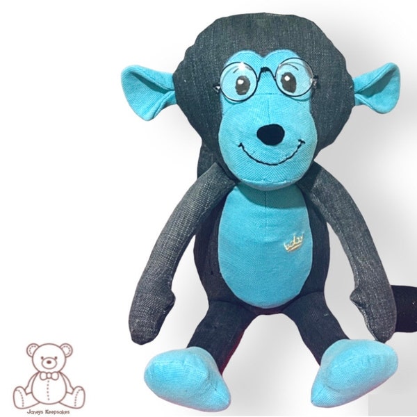Monkey PDF Sewing Pattern. Mack the Monkey Stuffed Animal Pattern - Etsy
