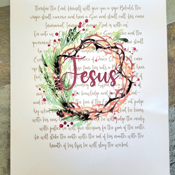 Christian Christmas Card, Catholic Christmas Card, Jesus is the Reason ...