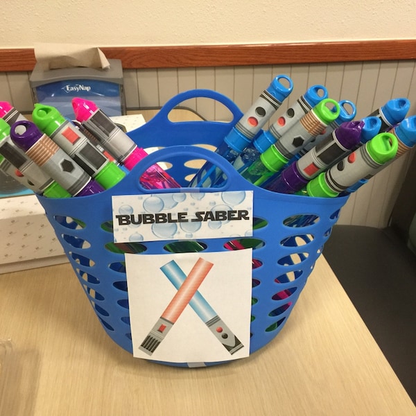 Space Wars Party Bubble Saber - Etsy