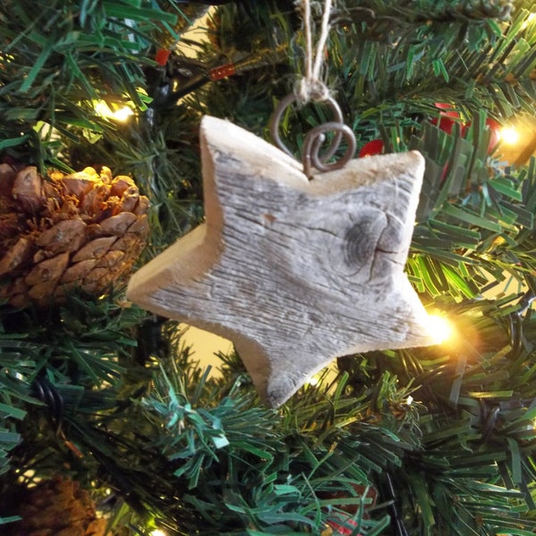 Rustic Star Tree Topper-primitive Star-christmas Star-modern Country Star-barn Star-farmhouse ...