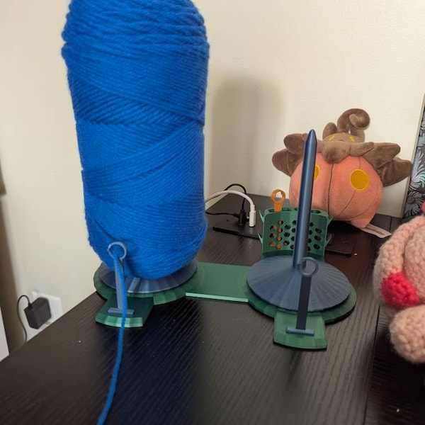 3D Print File for Double Yarn Spinner - DIGITAL FILE STL 3mf Yarn ...
