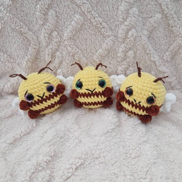Bumble Bee Crochet Pattern Low Sew Kawaii Plushies Amigurumi Toy - Etsy
