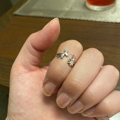 Sterling Silver Knuckle Ring Lip Design Above Knuckle Ring - Etsy