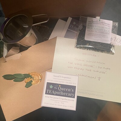 DIY Tea Kit Make Your Own Tea Blends Organic Teas and Herbs With Tea ...