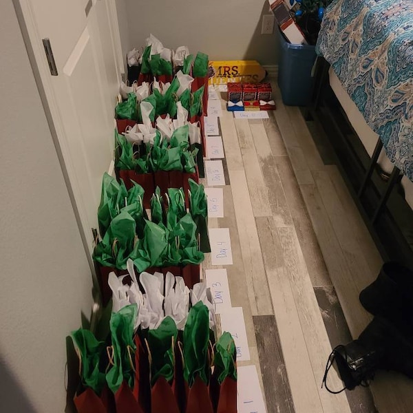 12 Days of Christmas EDITABLE Cards - 12 Days of Christmas Gift Tags ...