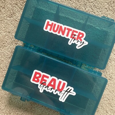 Waterproof Name Decal Personalized Vinyl Sticker FULL NAME STICKER ...