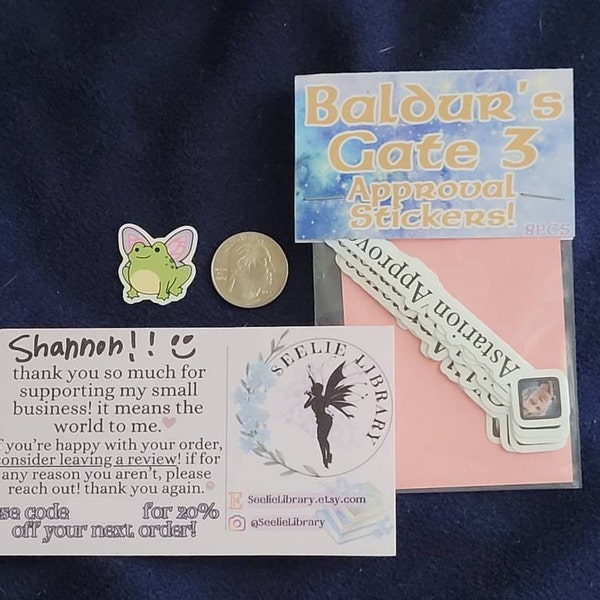 Baldur's Gate 3 Companions Approval Sticker! | Bg3 Stickers ...