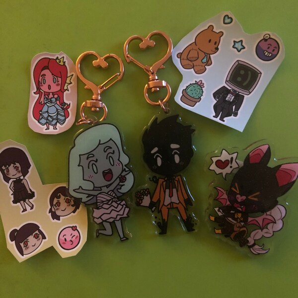 Monster Prom Keychains - Etsy