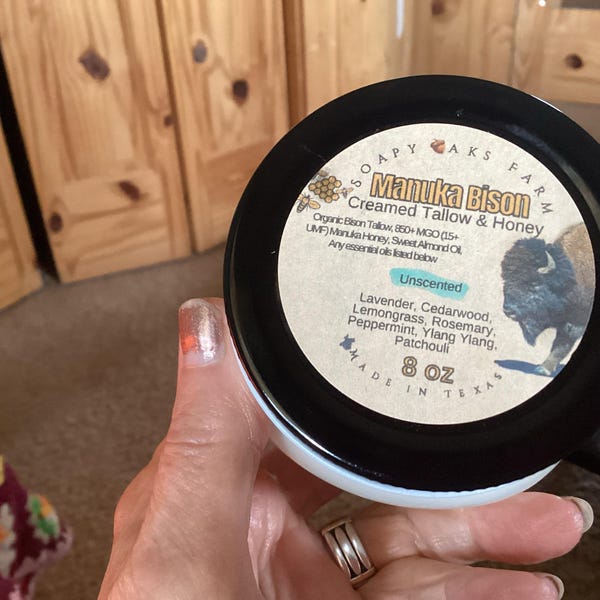 850+MGO Manuka Honey & Bison Tallow Cream - Etsy