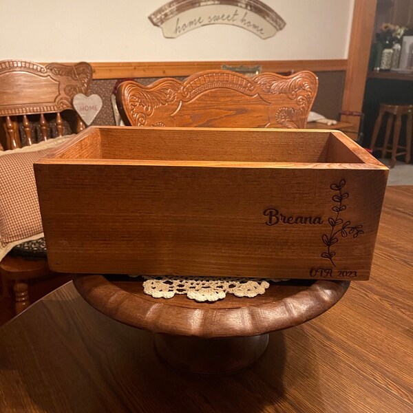 Rustic Wooden Card Box, Graduation Card Box, Wedding Card Box - Etsy