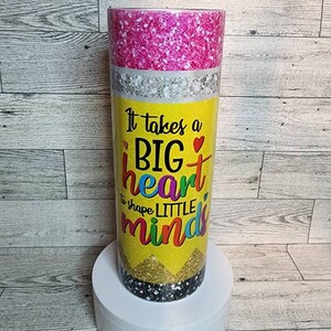 Teacher Name 20 Oz Skinny Tumbler Sublimation Designs Teacher ...