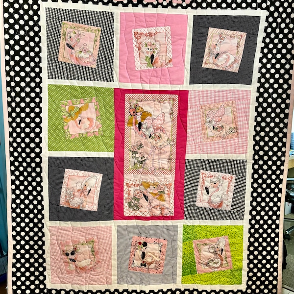 Wonky Block Quilt Pattern, Perfect for Fabric Panels, Step by Step ...