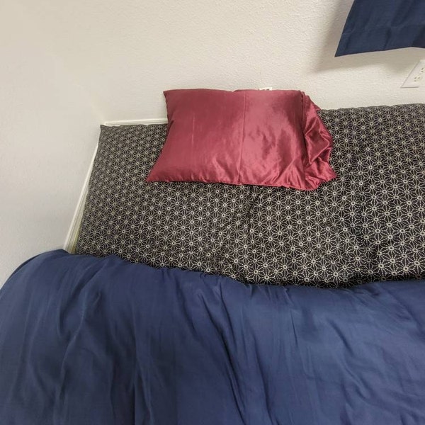 Zabuton, "hattan" Zabuton, Shin Fuji Fabric, Japanese Cushion, Hand ...