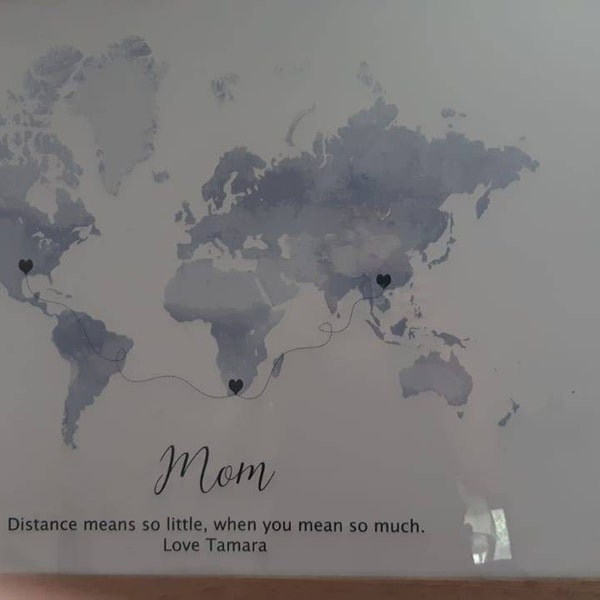 Any Marathon or Run Map Poster, Custom Hike Route Map, Strava or GPX ...