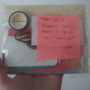 Pink Themed Penpal/ Snail Mail Kit Letter Writing Kit | Etsy