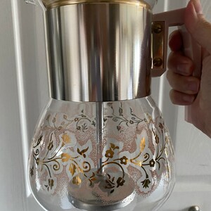 MCM Kromex Spun Aluminum Bread Box With Turquoise Accent Stripe 1950s ...