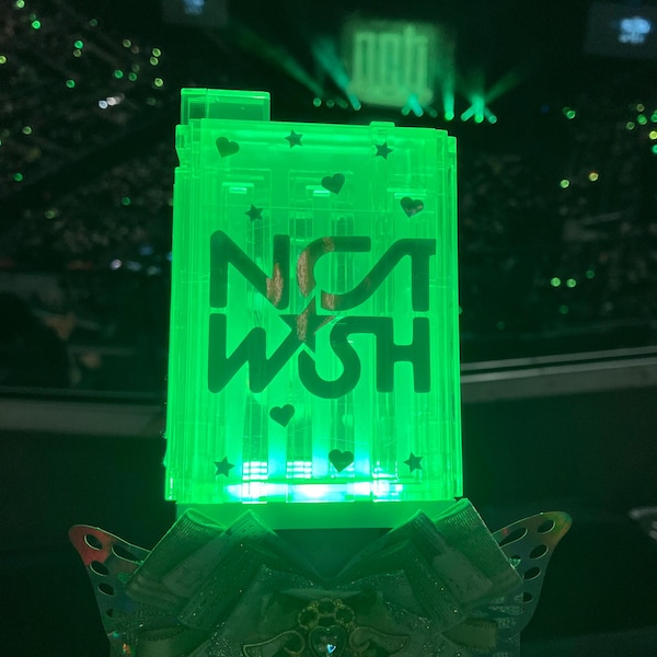 NCT WISH Lightstick Vinyl Decal Sticker Neobong Kpop - Etsy