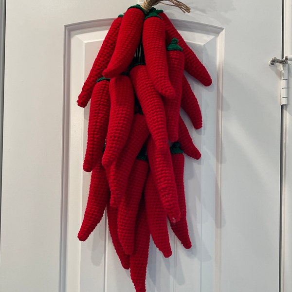 CHILI PEPPER Crochet Pattern PDF - Amigurumi Hot Pepper Pattern ...