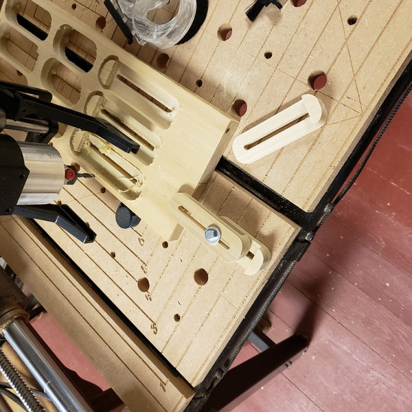 21 Clamps for CNC Router Vector G-code Files Clamp Hold Down CNC Router ...