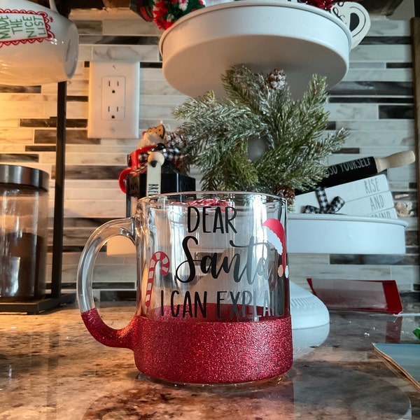 Santa Mugs | Funny Secret Santa Gift | Hot Coco Mug | Xmas Mug ...