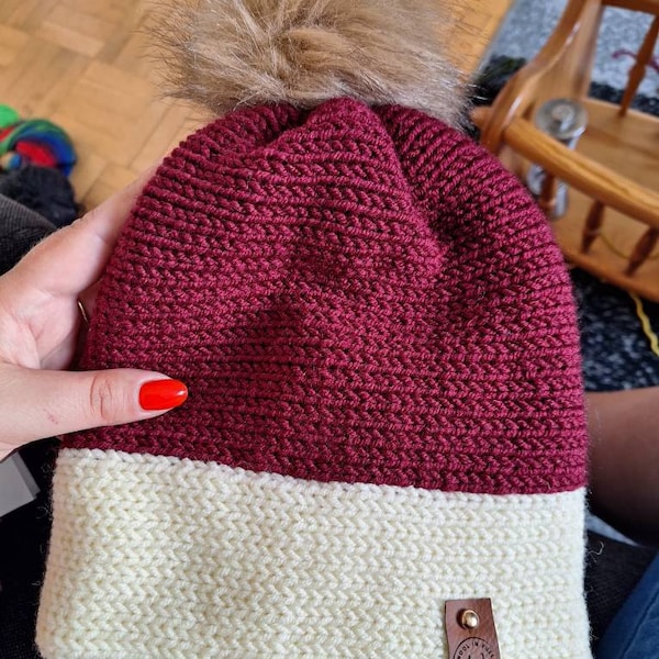 Adjustable Width Knitting Machine Hats! (PATTERN PDF for 22 and 46/48 ...