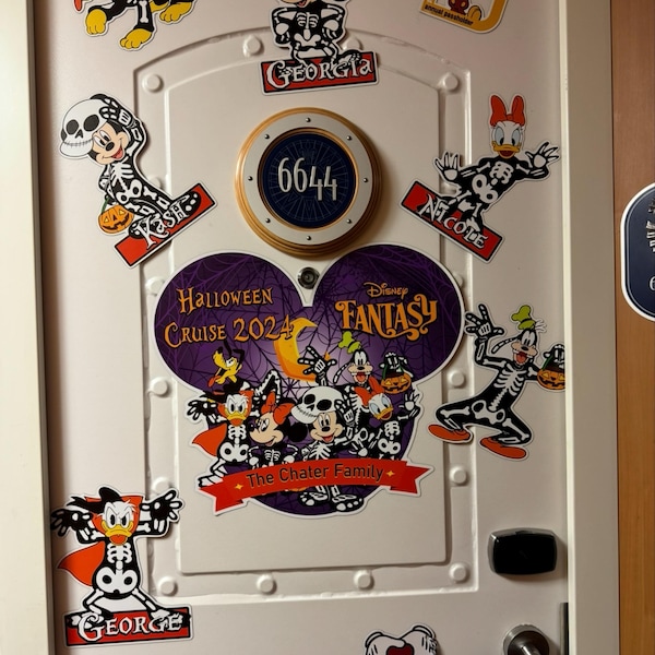 Disney Very Merrytime Cruise Door Magnet, Personalized, Mickey ...