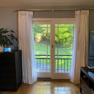 IHF Linen Solid Lined Grommet Pleated Extra Wide Panels Custom - Etsy