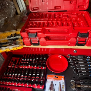Extra Large Drill Bit Organizer Neatly Organize Your Bits - Etsy