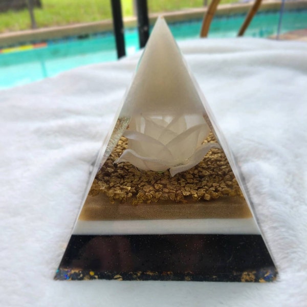 US Stock!super Big Pyramid Silicone Mold,2pcs Resin Mold Set,15*15cm ...