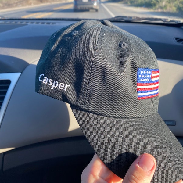 Side Stitch Hat, Side of Hat Embroidery, Customize Back of Hat, Add ...