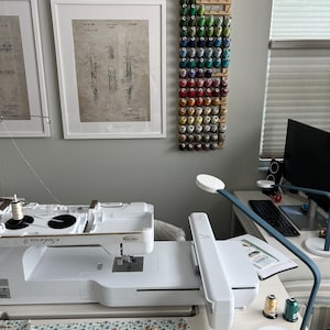 Thread Rack-serger Thread 2 1/4 In. Spacing 80 Spools - Etsy