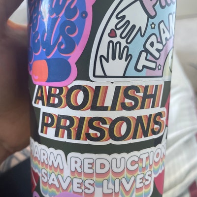 Stop Racism Sticker Anti Racism Vinyl Stickers Abolish Ice - Etsy