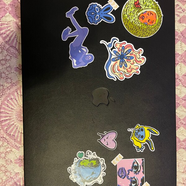 Greener Grass Sticker Pack, Vibrant, Unique, Color Pallete, Laptop ...