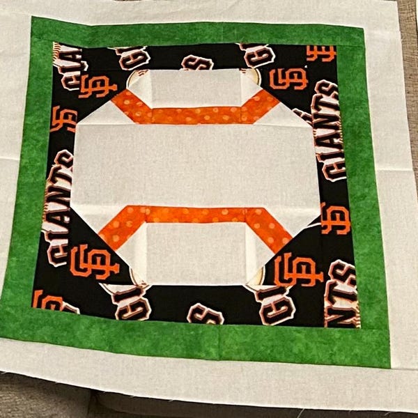 Baseball Ball and Glove - 10.5 & 12.5 Quilt Block Patterns - Etsy