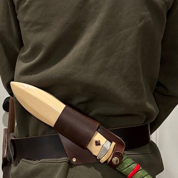 Back Scabbard for Latex Dagger, Assassin Style for Larp, Cosplay or ...