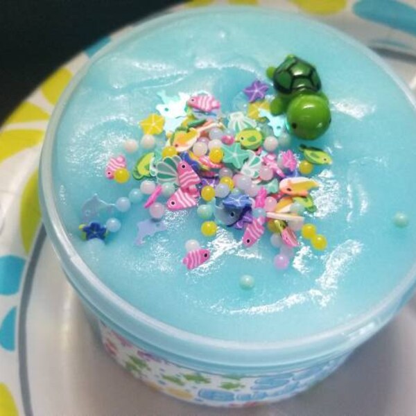 Candyland Scented Crunchy Snowfizz Slime 6oz - Etsy