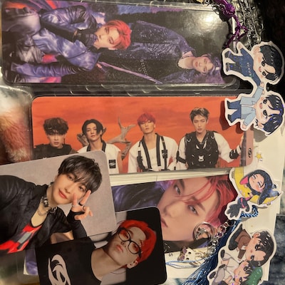 Ateez Handmade Bookmark Upcycled Album Golden Hour: Part 1 All Ver ...
