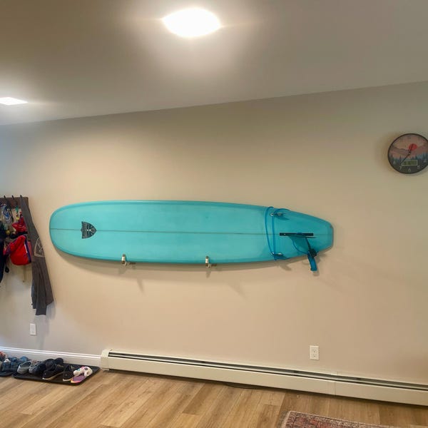 Surfboard Wall Mount Rack- Horizontal - Etsy