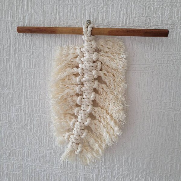 PDF Photo Tutorial: Beginner Macrame Pattern, Leaf Macrame Tutorial, How to Macrame Leaf Pattern ...