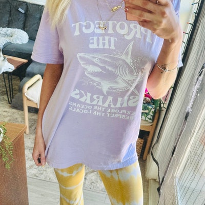 Respect the Locals Great White Shark Sweatshirt Save the Local Sharks ...