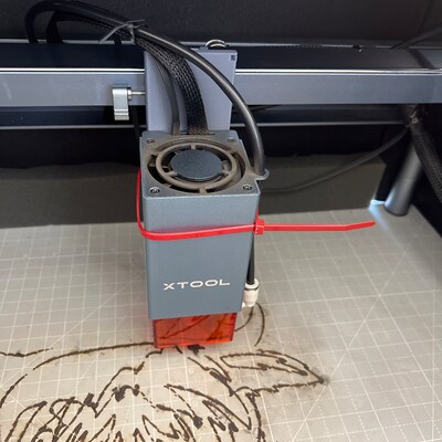 Xtool D1 Pro Laser Extension-works With Rotary, Xtool Enclosure - Etsy