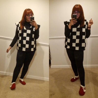 The Wednesday Vest Crochet PDF Pattern - Etsy