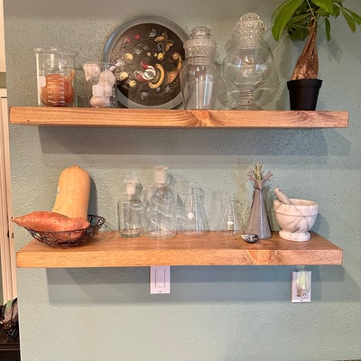 HEAVY-DUTY Floating Shelves, Rustic Shelf, Kitchen Shelves - Etsy